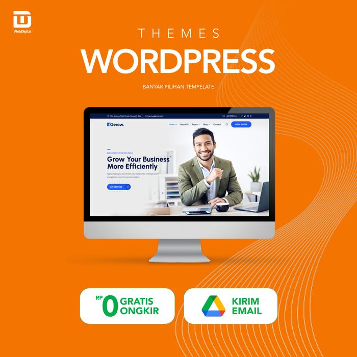 Jual Wordpress Template Website Company Profile Murah Berkualitas - Kota Depok - webdigital ...