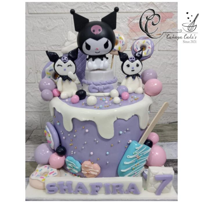 Jual Kue Ulang Tahun Kuromi / Kuromi Cake / Sanrio Cake - Jakarta Pusat ...