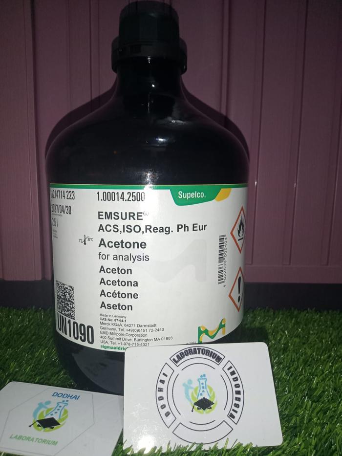 Jual Acetone / Asetone / CH3COCH3 for analysis / Repack 1L - Kota Medan - DODHAI LABORATORIUM ...