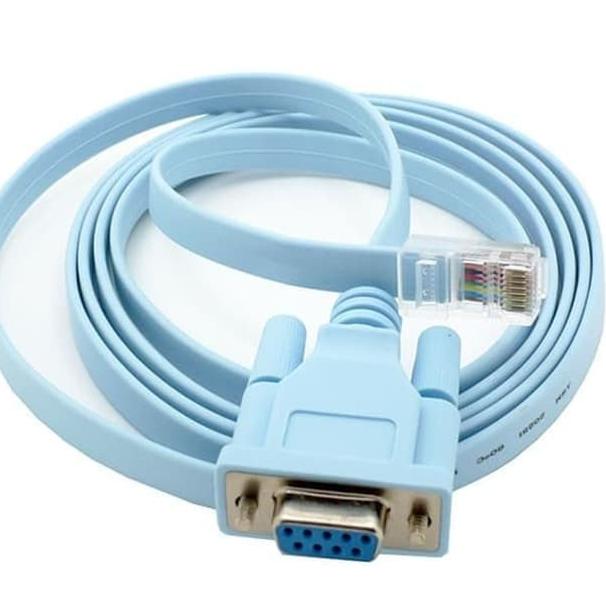 Jual Console Cable Serial DB 9 RS232 Female to RJ45 Male - Kota ...