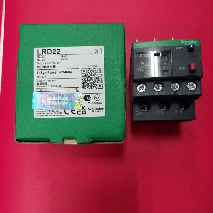 Jual Overload LRD22 Relay Thermal Schneider - Jakarta Pusat - AA ...