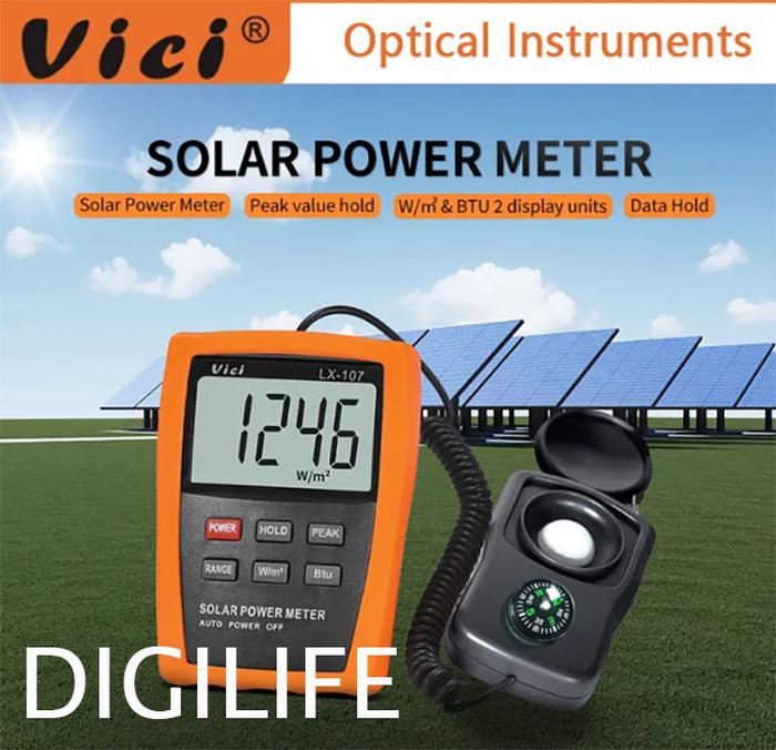 Jual Solar Power Meter Vici LX107 UV Sunlight Tester LX-107 Ultraviolet ...