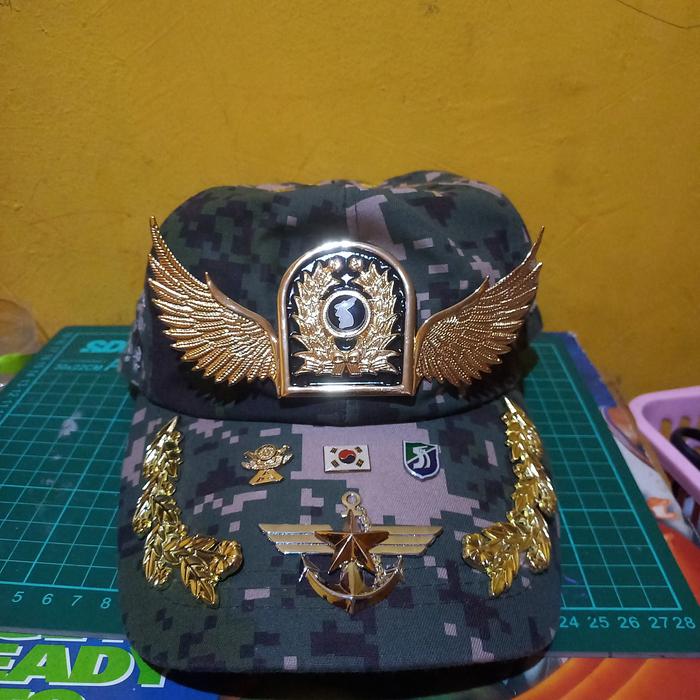 Jual Topi Binaraga Korea-topi Prajurit Kehormatan Korea Di Seller Sweet ...