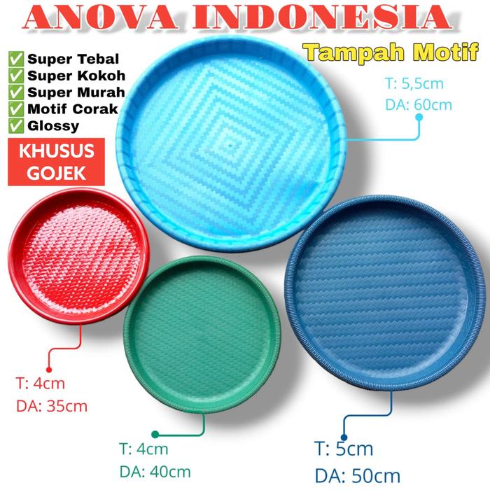 Jual TAMPAH PLASTIK BULAT. JUMBO BESAR. 60 CM. NAMPAN. - Kota Bekasi ...