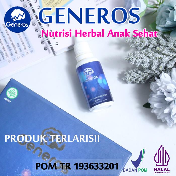 Promo GENEROS SPEECH DELAY ORIGINAL MULTIVITAMIN OPTIMALKAN PERTUMBUHAN ...