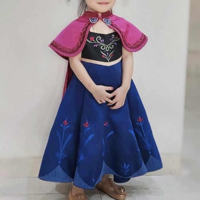 Jual Frozen Elsa Anna costume anak 5 tahun Disney on Ice - Kota ...