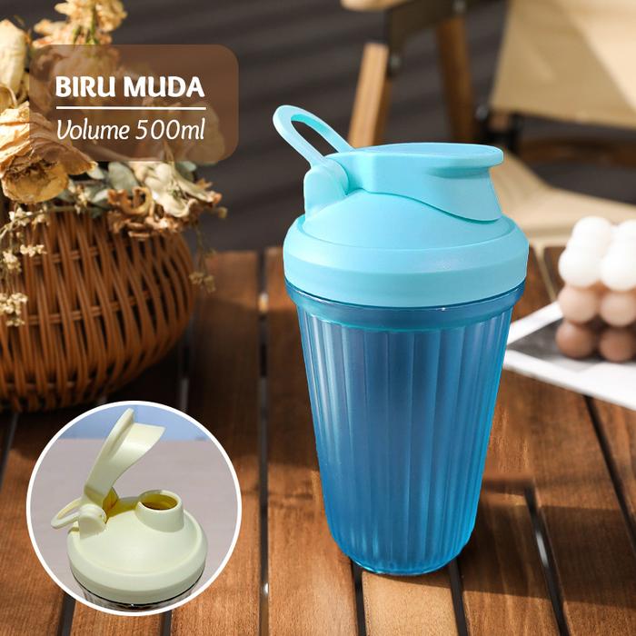 Promo Botol Air Minum Estetik Ukuran 10 x 10 x 17 Cm Seal Anti Bocor ...