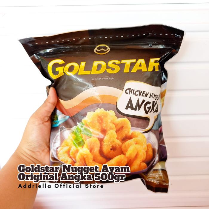 Jual Gold Star Chicken Nugget Angka 500gr | Frozenfood - Kab. Sidoarjo ...