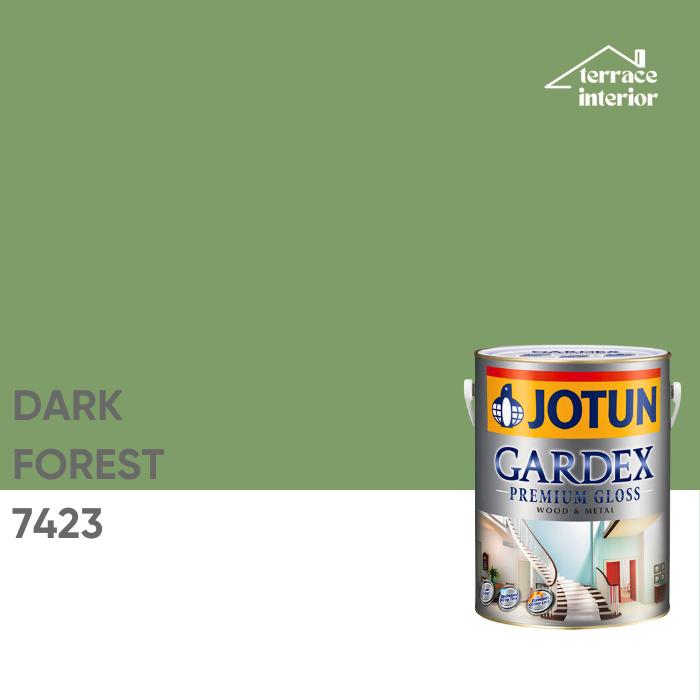 Jual Cat Kayu & Besi Gardex Warna Hijau Premium Gloss Jotun 0.9 L ...