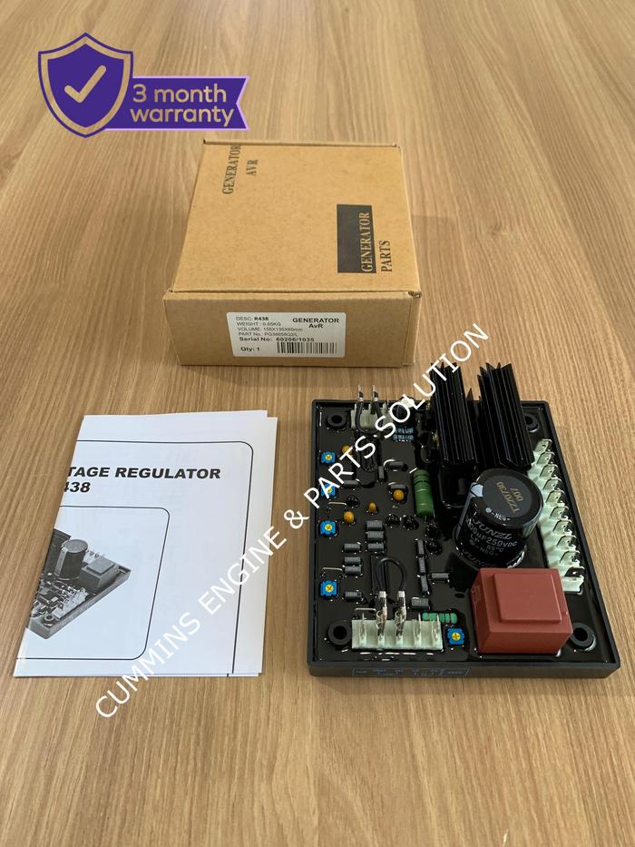 R438 AVR Automatic Voltage Regulator Alternator Stabilizer for Ler（New R438 AVR Stabilizer Leroy ...