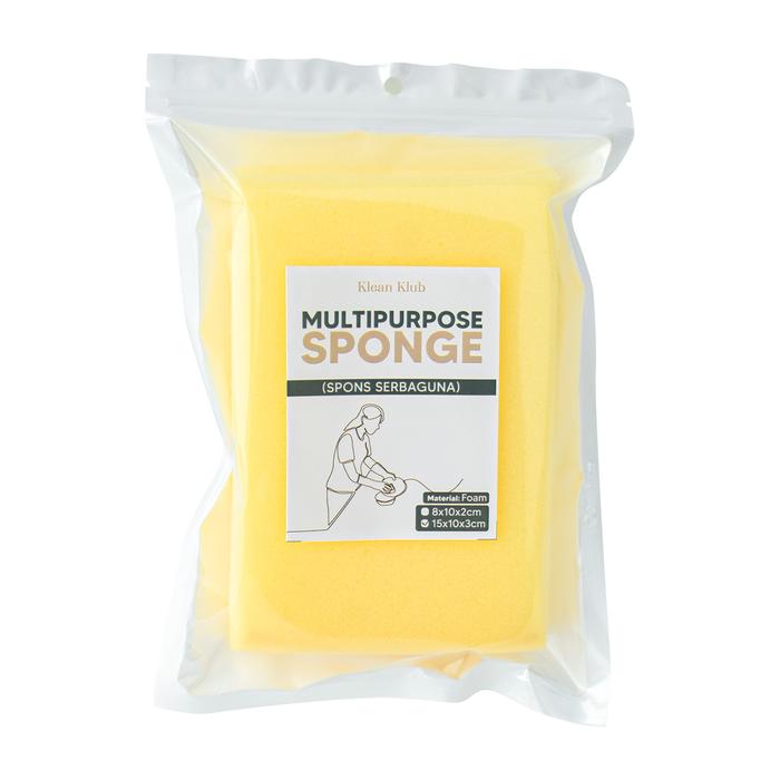 Jual Klean Klub Multipurpose Sponge / Spons Serbaguna - 15 x 10 x 3 Cm ...