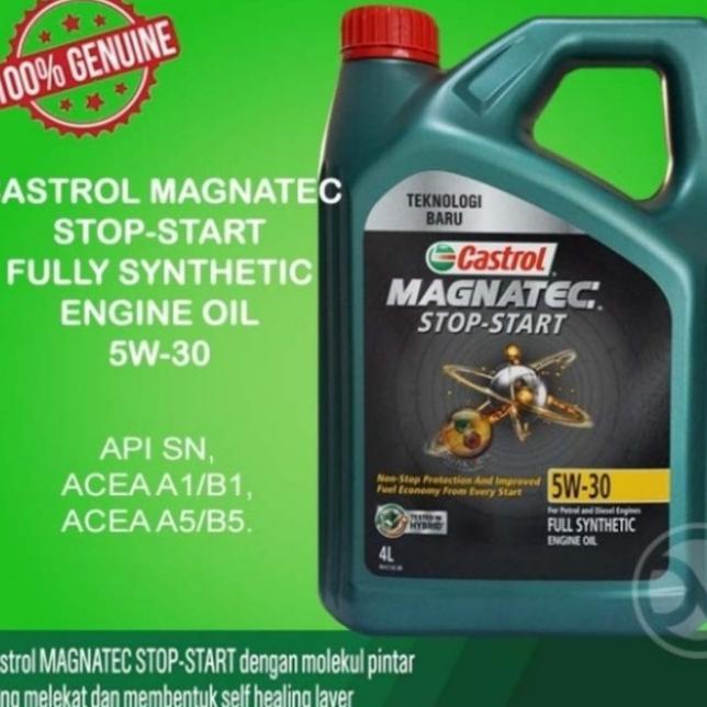 Jual IR Oli Castrol Magnatec stop - star 5W-30 Original 100% - Jakarta Pusat - Zayana Home ...