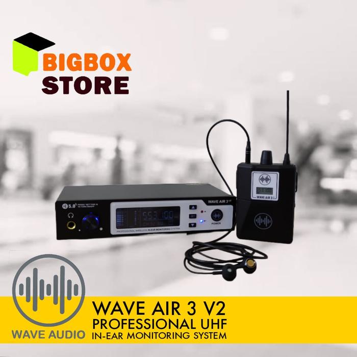 Jual Wave Audio Monitor Wave Air 3 V2 Iem System -1rx-1tx Di Seller Owl ...