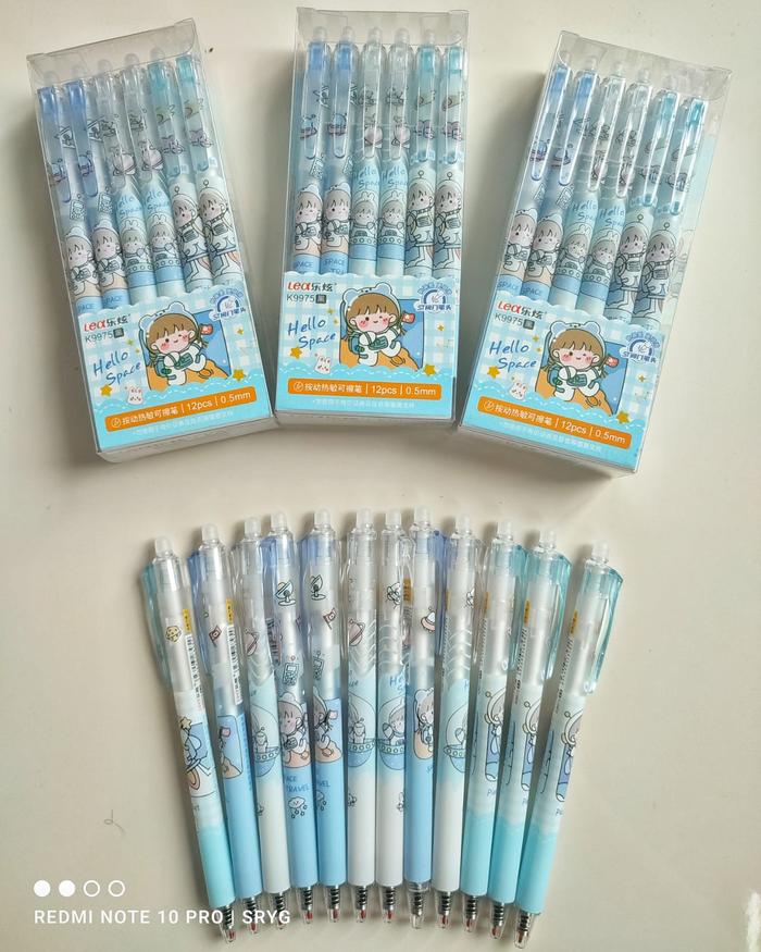 Jual Bolpoint Pulpen Pulpen Magic Box Model Tekan Isi 12 Pcs - Kota ...