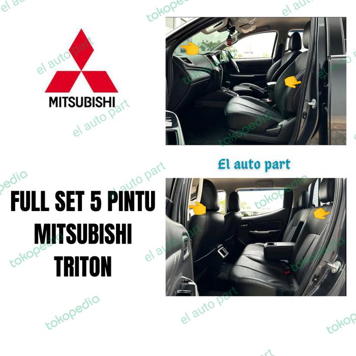Jual KARET BALON BODY PINTU MITSUBISHI TRITON FULL SET 5 PINTU - Kota ...