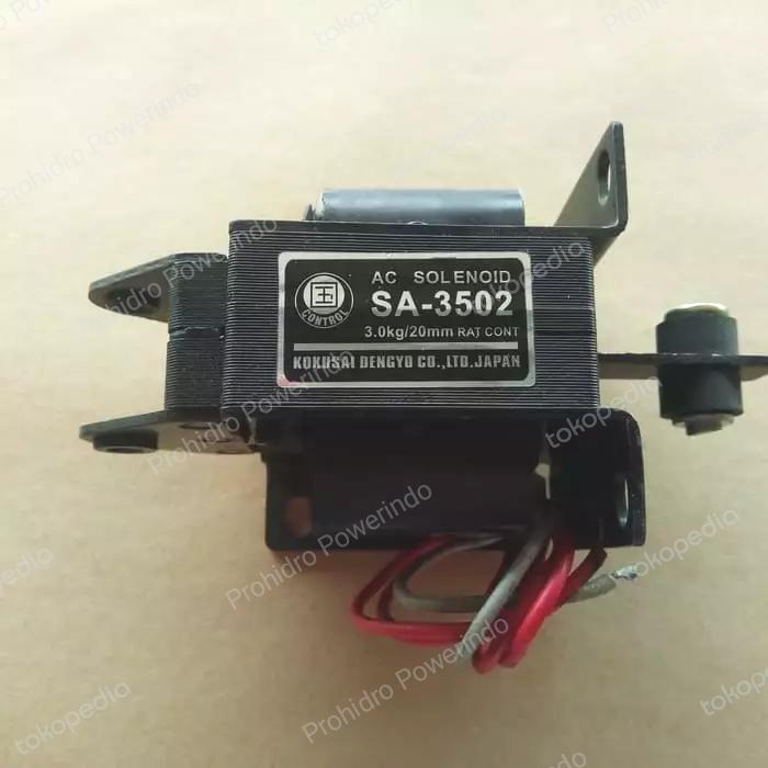 Jual Solenoid Valve Tarik Model SA-3502 AC 380V KOKUSAI 3Kg Made In ...