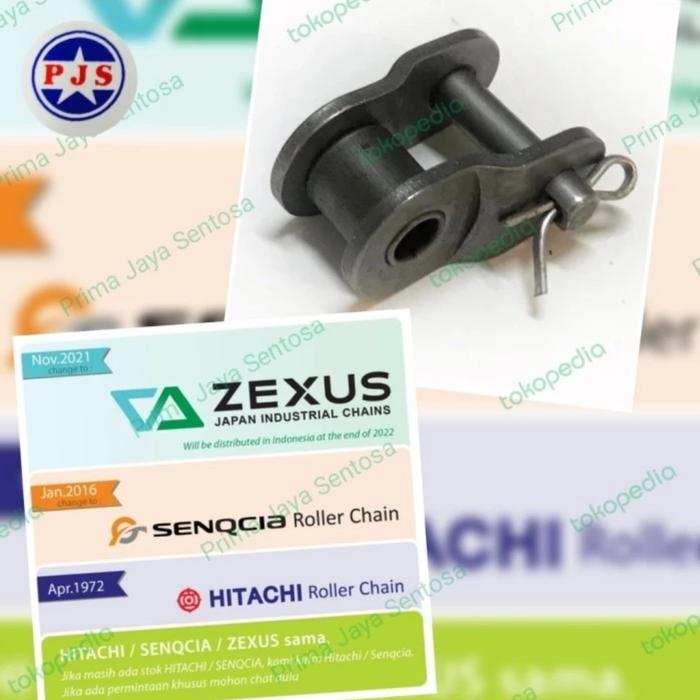 Jual CHAIN LINK SAMBUNGAN RANTAI OFFSET OL RS 160 - 1 SENQCIA ZEXUS ...