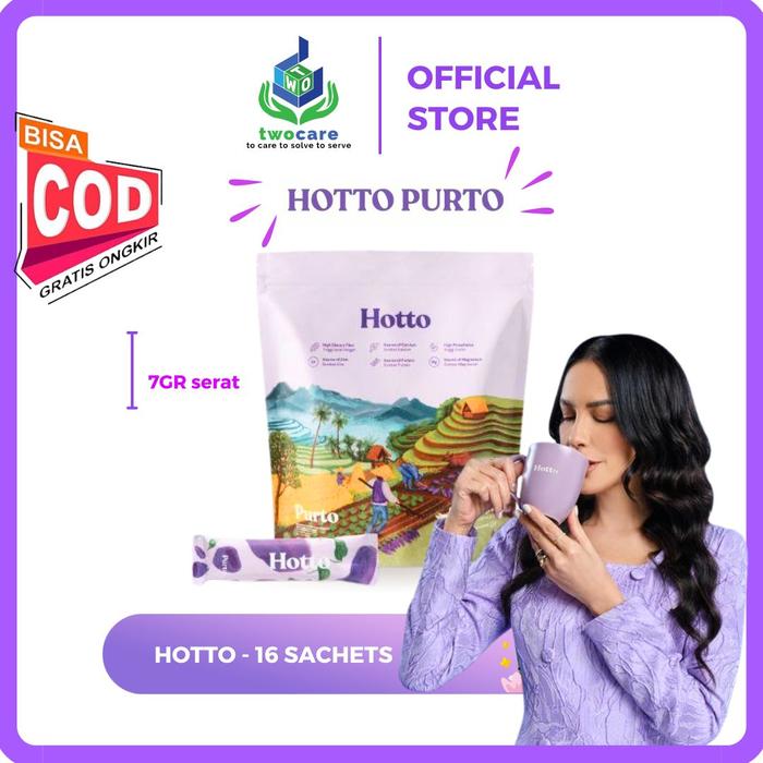 Jual Hotto Purto Multigrain with Purple Potato 1 Pouch Isi 16 Sachet ...