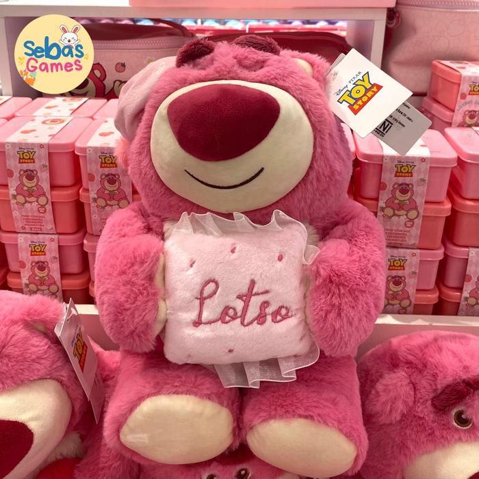 Jual MINISO x LOTSO Boneka Lotso Disney Toy Story Plush Toy Sleeping ...