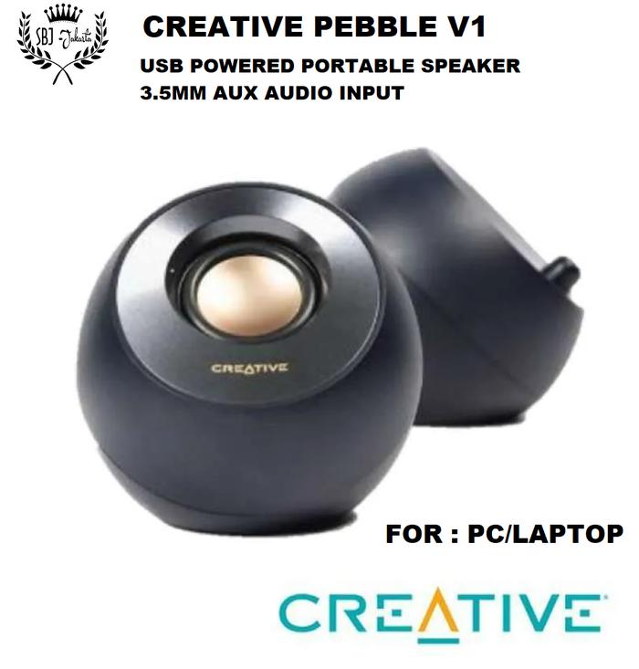 Jual Creative Pebble 2.0 USB Speaker Modern 2.0 USB Desktop Speakers ...