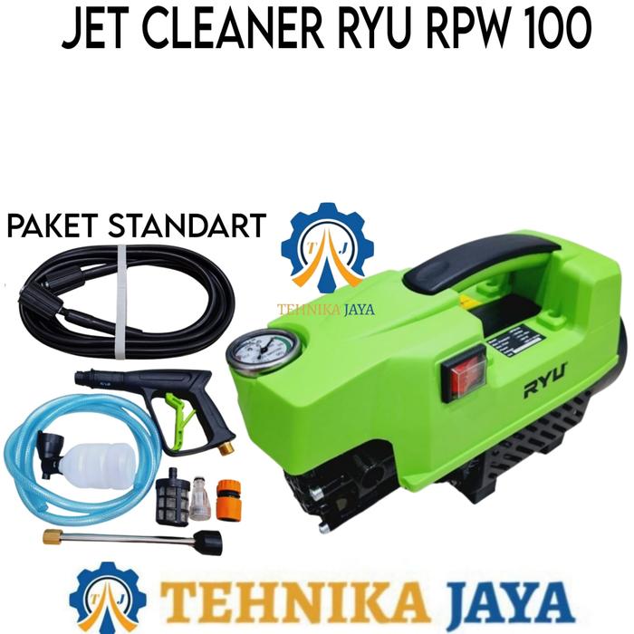 Jual Steam Jet Cleaner RYU RPW 100 Mesin Cuci Mobil Motor 400 Watt 100 ...
