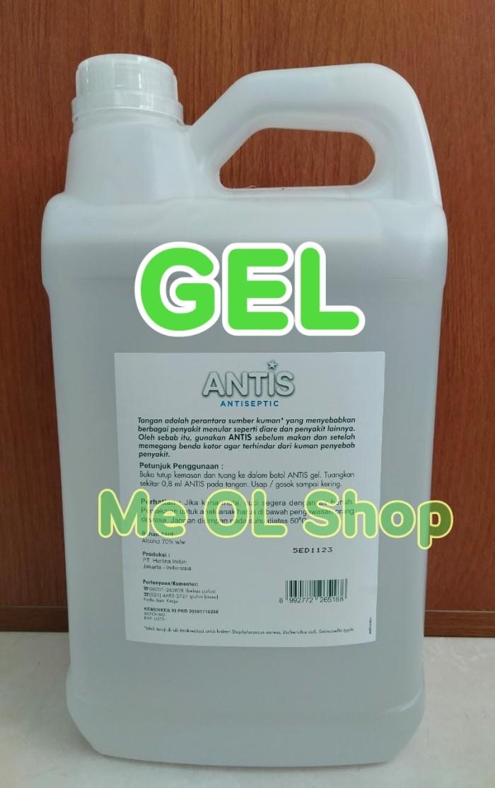 Jual HAND SANITIZER ANTIS 5 LITER CAIR DOUBLE ACTION LIQUID JERIGEN ...