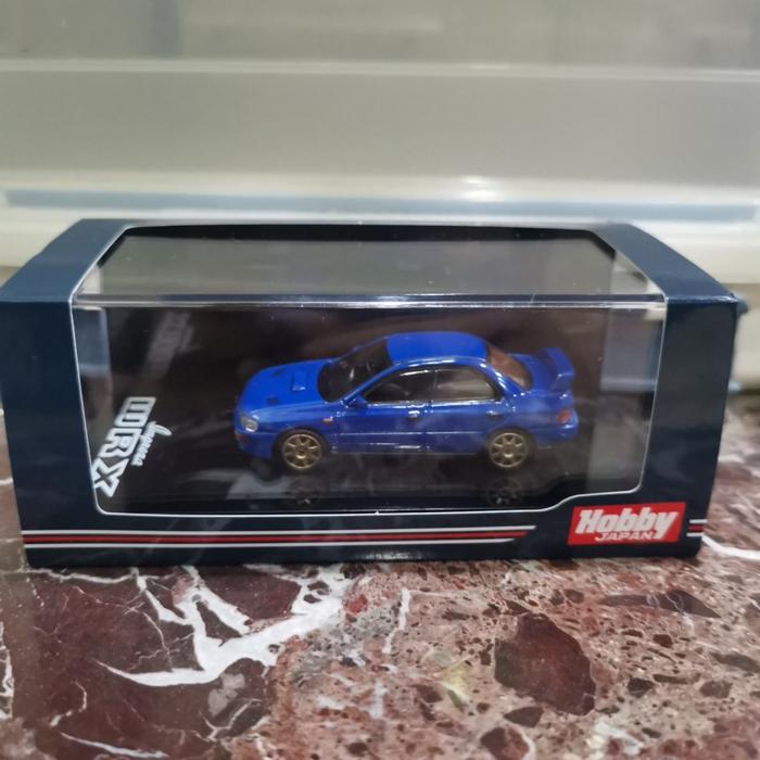 Jual Hobby Japan Subaru Impreza WRX GC8 1998 Biru Sport Blue HJ ...