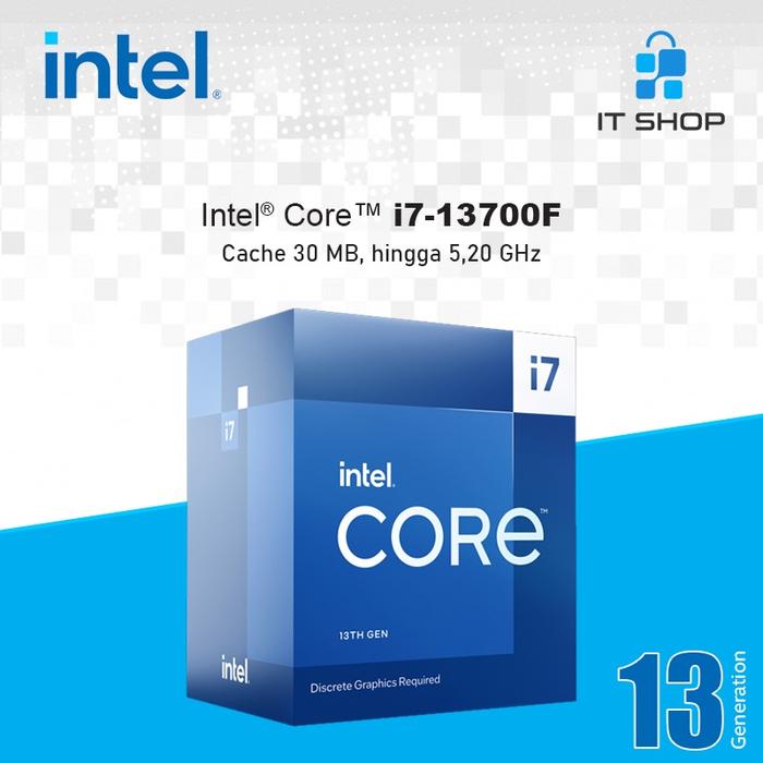 Jual PROCESSOR INTEL CORE I7 13700 5.20 GHz BOX SOCKET 1700 GARANSI ...