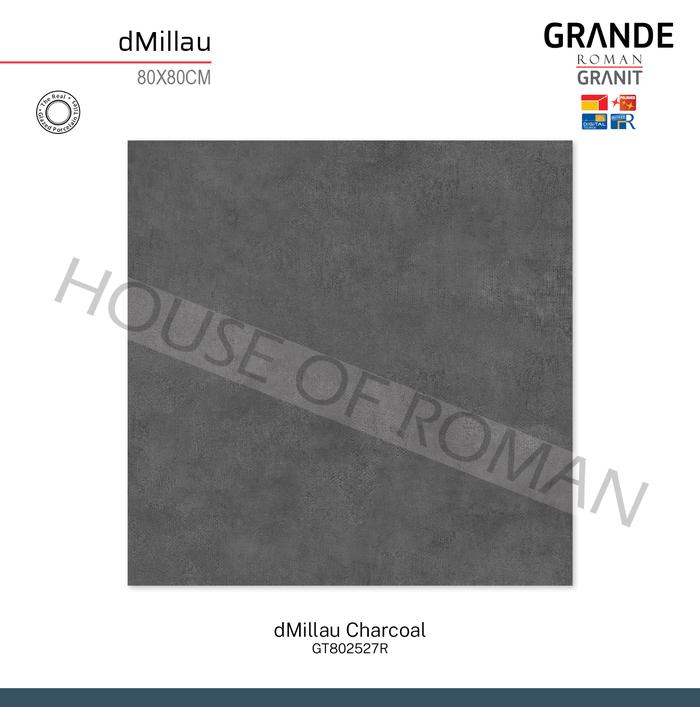 Jual ROMANGRANIT GRANDE dMillau Charcoal 80x80 GT802527R ROMAN GRANIT ...