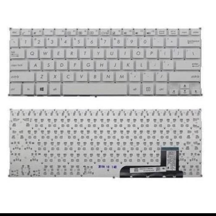 Jual Keyboard Laptop Asus VivoBook X201E X201 X202E S200 S200E Putih ...