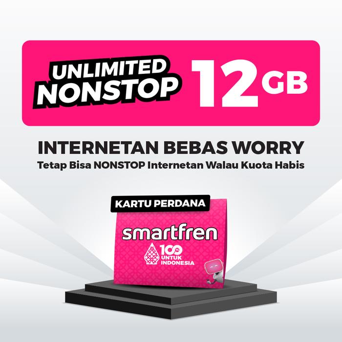 Promo Kartu Perdana Smartfren Unlimited Nonstop 12 GB - Jakarta Utara - Smartfren Official Store ...