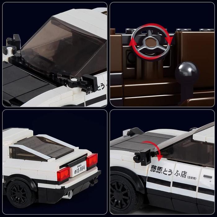 Jual Lego Building Block Model Car Toyota Ae86 Mould King 27013 Di ...