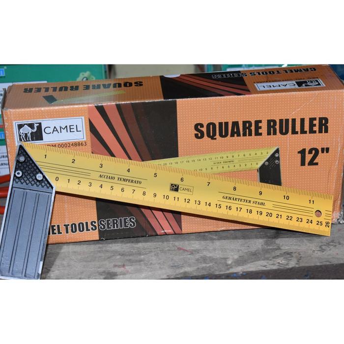 Jual Penggaris Siku / Segitiga Mistar Corner Ruler Ukur Sudut Untuk ...
