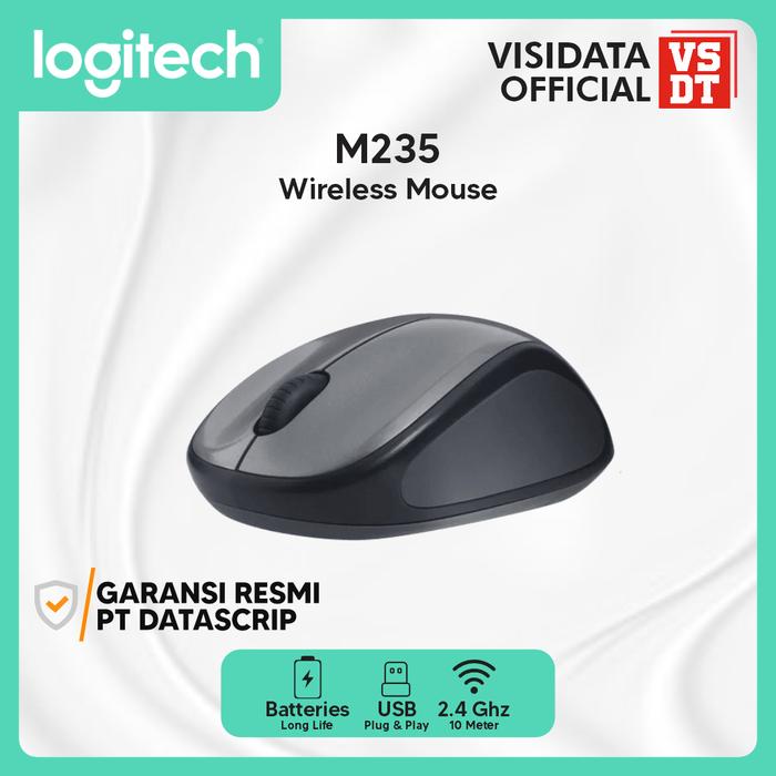 Jual Logi tech M235 Mouse Wireless compact original - Garansi Resmi ...