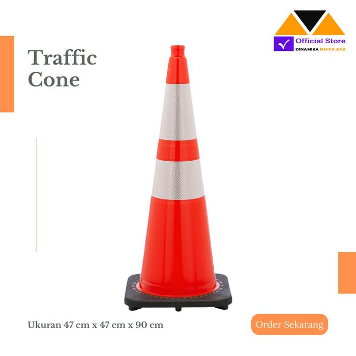 Promo Safety Traffic Cone 90 cm / Kerucut Lalu Lintas 90 cm - Jakarta ...