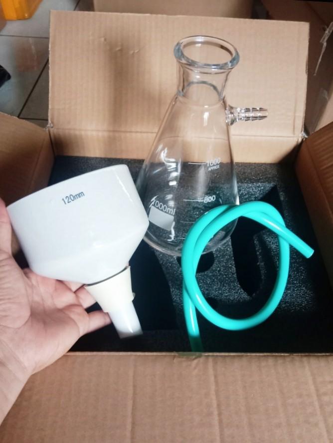 Jual Buchner 100 mm with Bottom Flask 1 L Laboratory Filtration - Kota ...