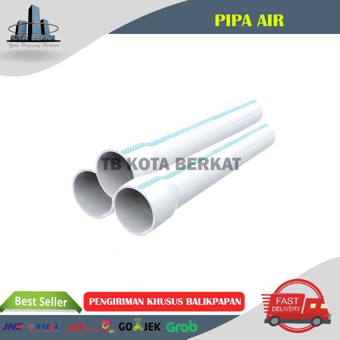 Jual PIPA PVC/ PIPA PARALON TARGET 4 INCH AW 4 METER - Kota Balikpapan ...