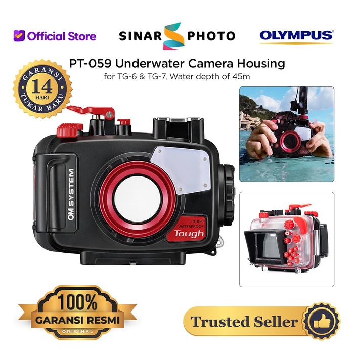 Promo Olympus Underwater Case PT-059 For TG-6 / PT-059 Underwater Case Cicil 0% 3x - Kota ...