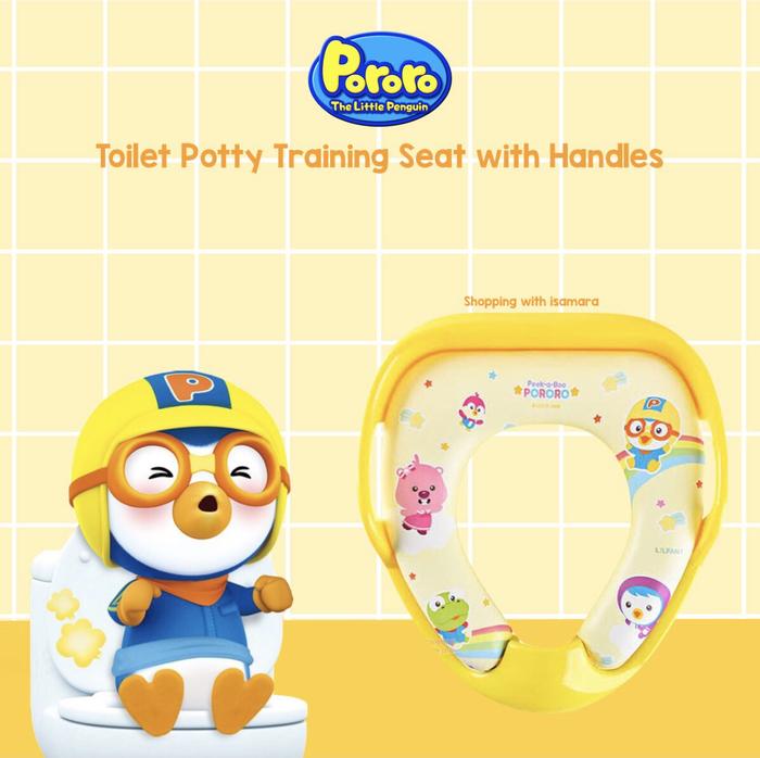 Jual Pororo Toilet Potty Training Seat with Handles - Kota Tangerang ...