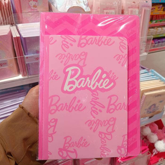 Jual Buku Tulis Barbie Cantik - Miniso Barbie Collection A5 & B5 Book ...