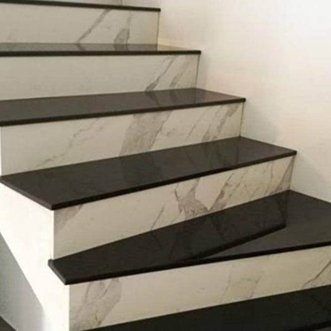 Jual keramik/granit/list plint pijakan tangga double bevel 30x100 ...