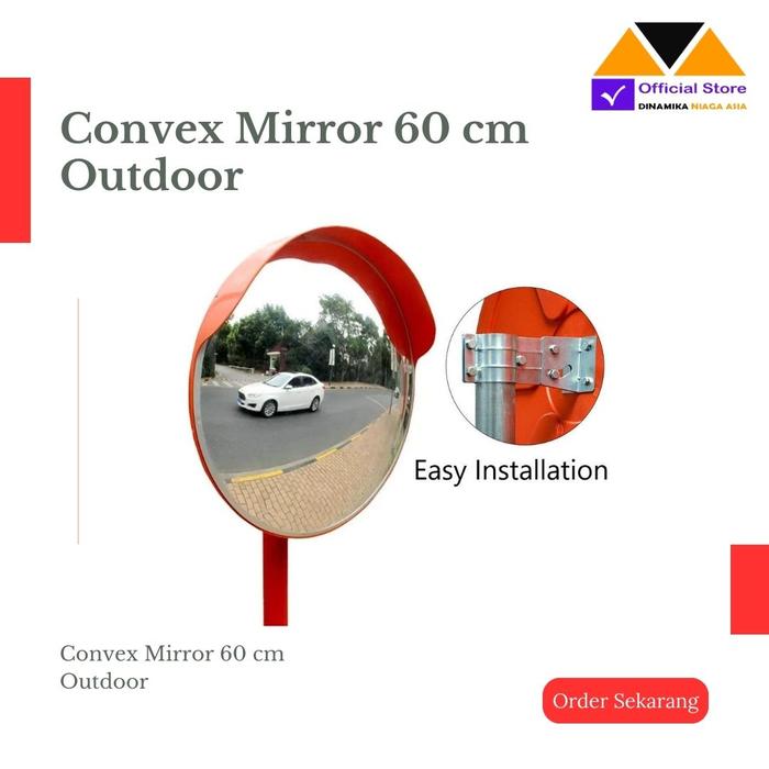 Promo Convex Mirror Outdoor Ukuran 60 cm / Cermin Cembung Simpang Jalan ...