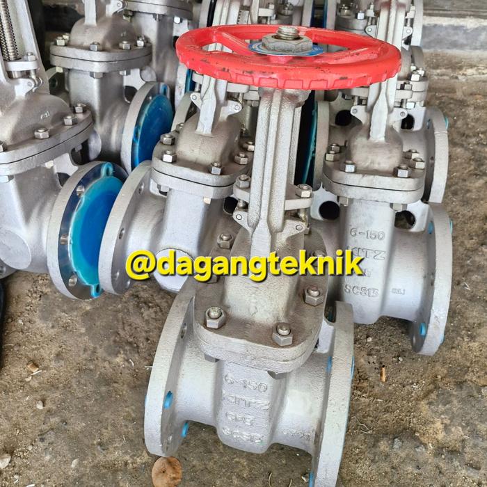 Jual Gate Valve KITZ 6 inch Ansi 150 / Class 150 SS 304 SCS13A / DN 150 6" - Jakarta Pusat ...