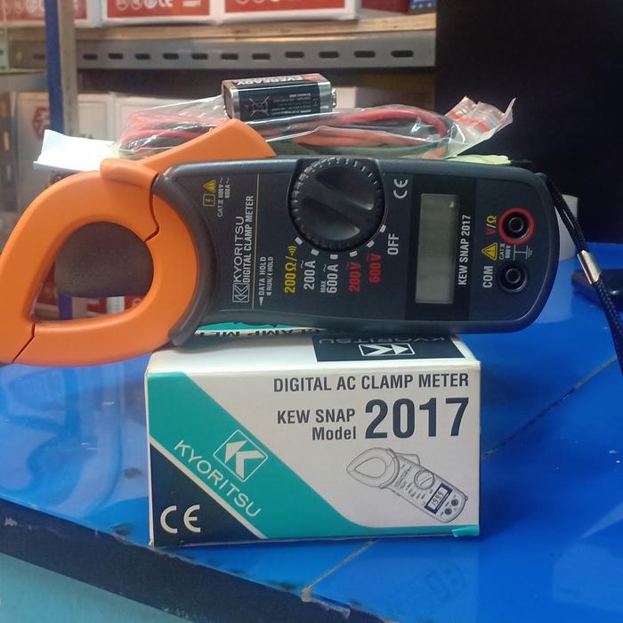 Jual KYORITSU 2017 DIGITAL CLAMP METER/TANG AMPER ORIGINAL - Kota ...