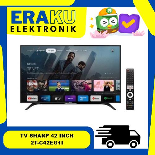 Jual TV SHARP 42 INCH 2T-C42EG1I LED FHD GOOGLE SMART TV 2TC42EG1I C42EG1I - Jakarta Barat ...