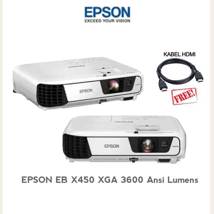 Jual Projector Epson EB-X450 3600 Ansi Lumens XGA - EB-X450 EPSON ...