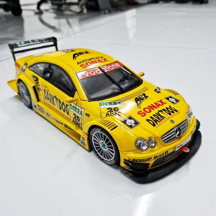 Jual Diecast Maisto Miniatur Mobil 1:18 Mercy Mercedes CLK DTM W209 ...