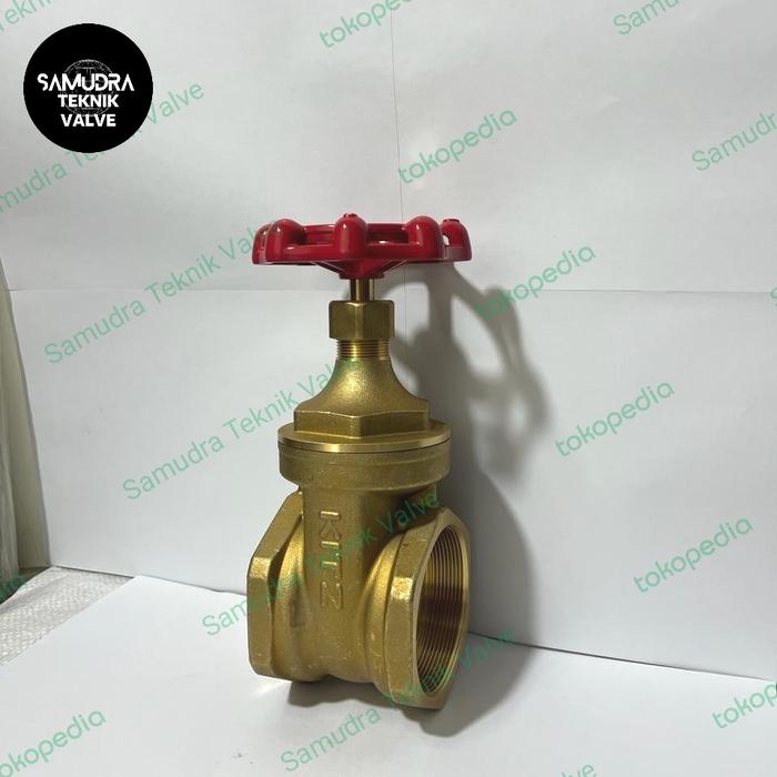 Jual GATE VALVE 4" INCH KITZ KUNINGAN CLASS 125 DN100 DRAT - Jakarta Barat - Samudra Teknik ...
