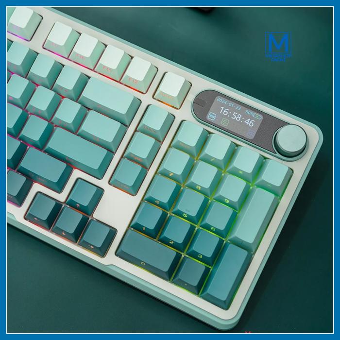 Jual Royal Kludge Rks98 Tft Screen Mechanical Keyboard Gaming - Camping ...