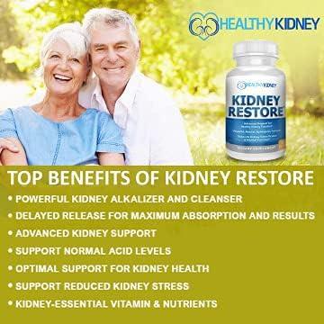 Jual Kidney Restore Supplement To Support Normal Kidney Function 60 ...